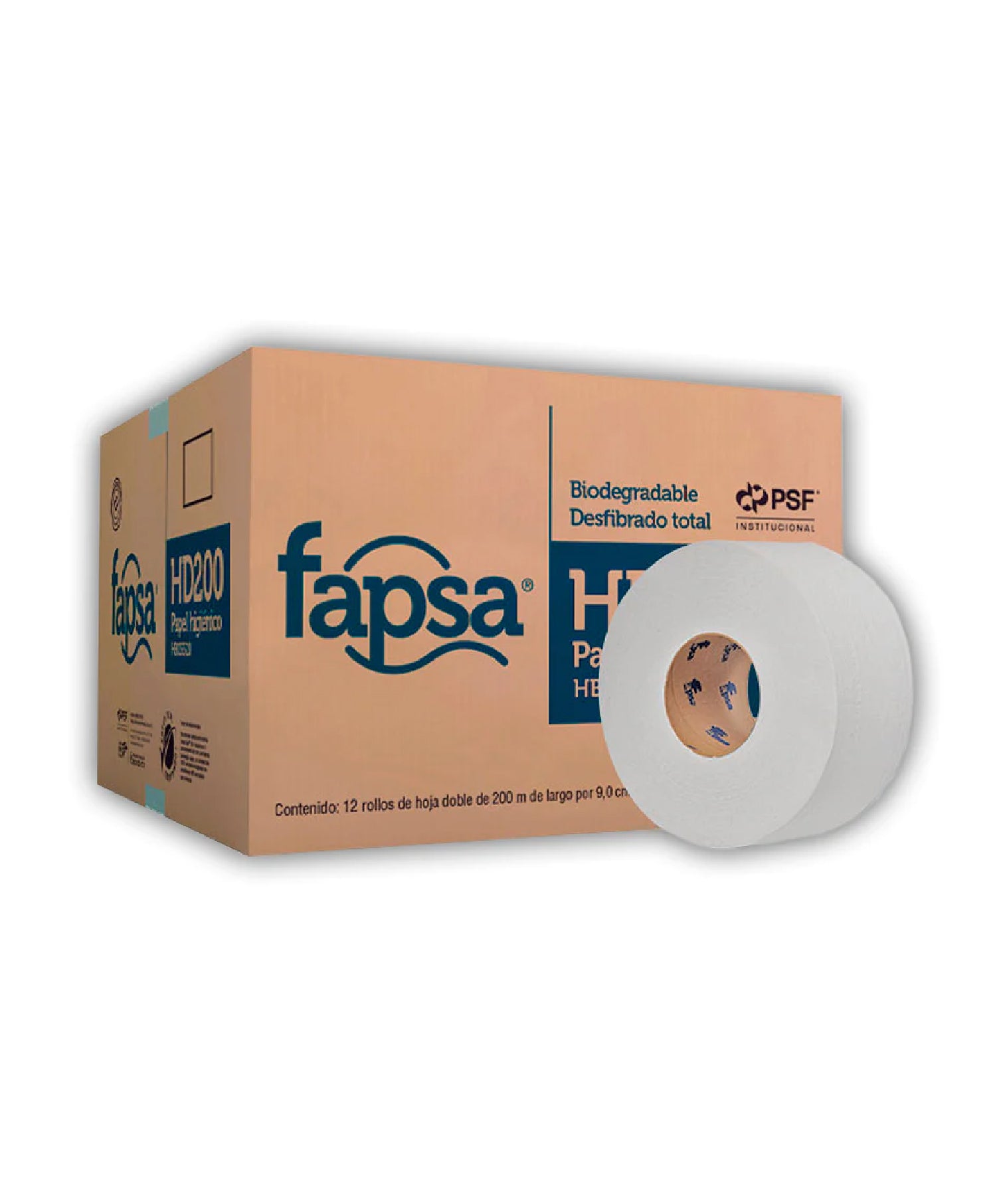 Papel Higiénico Fapsa 200 metros - Caja – Suministros GAMA